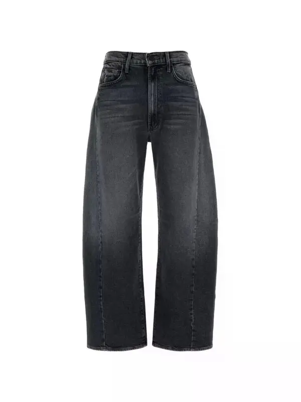 MOTHER The Half Pipe Flooded Wide-leg Jeans - Grey