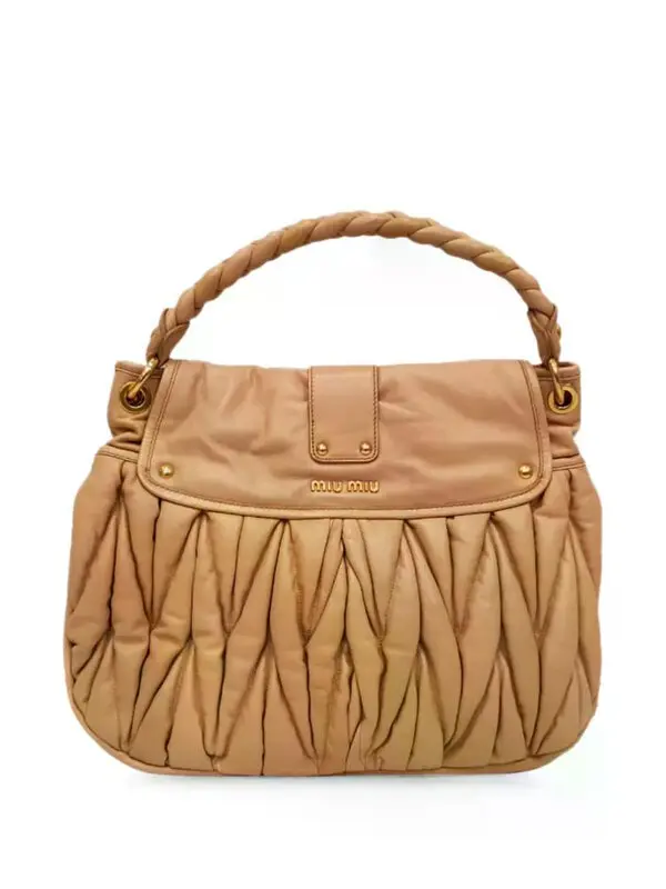 Miu Miu Matelassé Coffer Bag