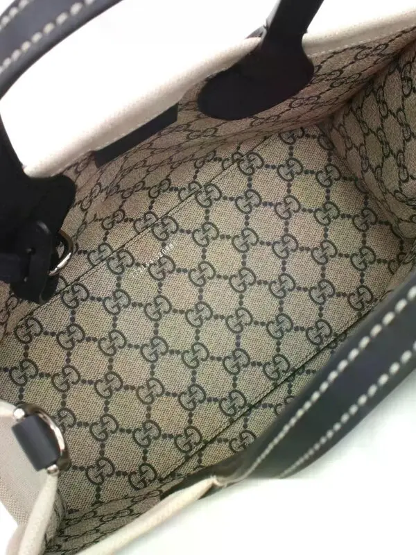 Gucci 2010s Mini Print Two-way Handbag