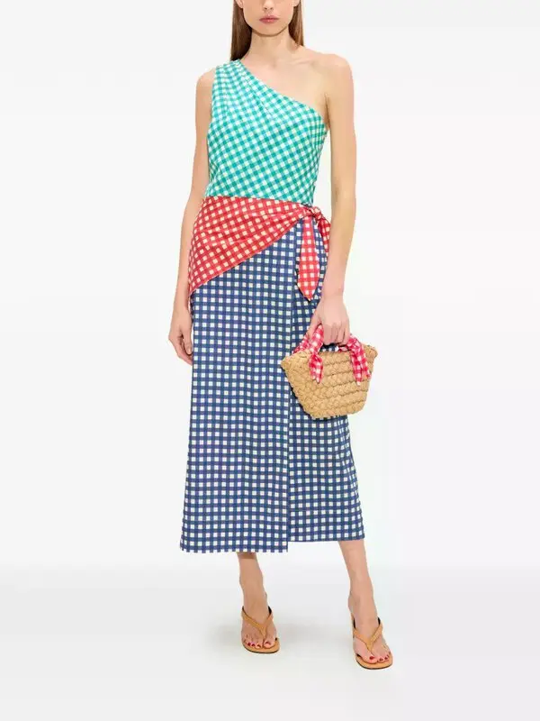 SIMONMILLER Belem One-shoulder Midi Dress