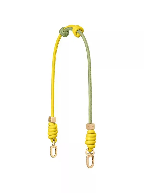 MAISON DE SABRE Twist Handle Leather Bag Strap