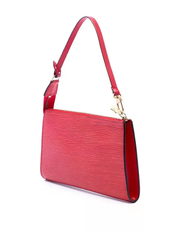 LOUIS VUITTON 1998 Epi Pochette Accessories Shoulder Bag - Red