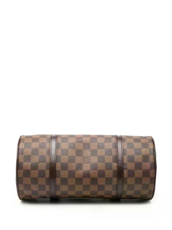 LOUIS VUITTON 2003 Damier Ebene Papillon 30 Handbag