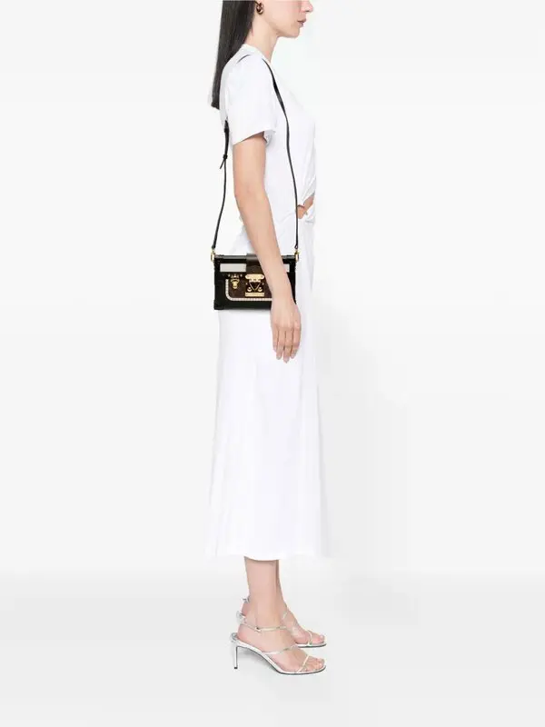 LOUIS VUITTON Petite Malle Crossbody Bag - Brown