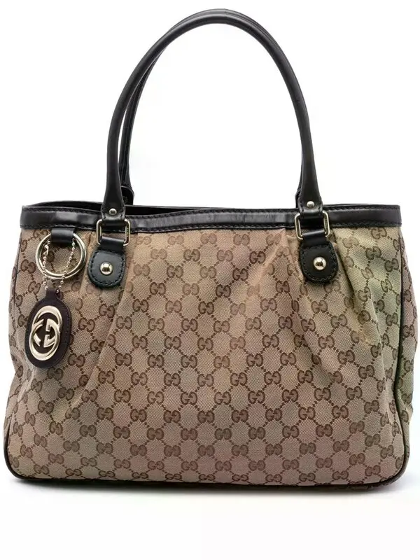 Gucci Sukey Gg Canvas Tote Bag