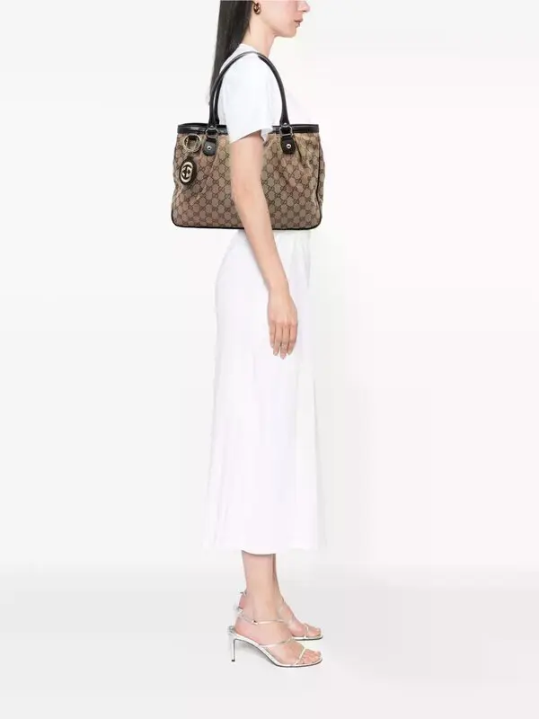Gucci Sukey Gg Canvas Tote Bag