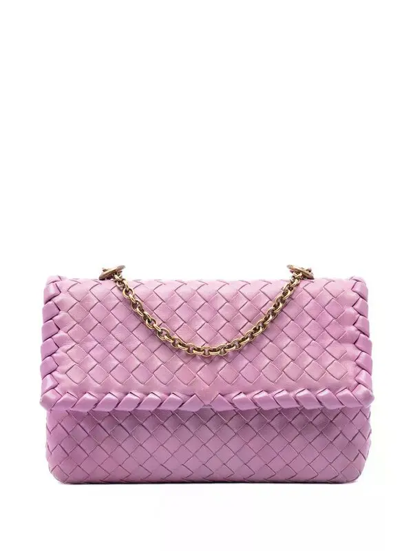 Bottega Veneta Olimpia Crossbody Bag - Pink