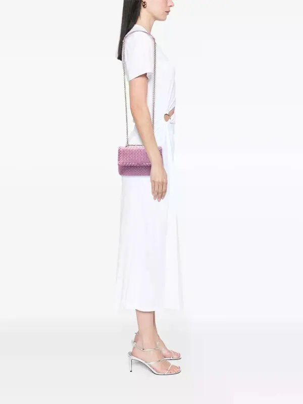 Bottega Veneta Olimpia Crossbody Bag - Pink
