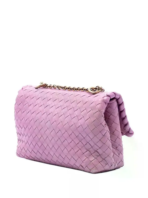 Bottega Veneta Olimpia Crossbody Bag - Pink