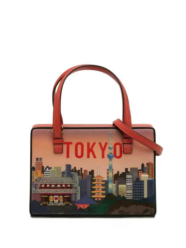 Loewe Small Tokyo Postal Top Handle Bag Satchel - Orange