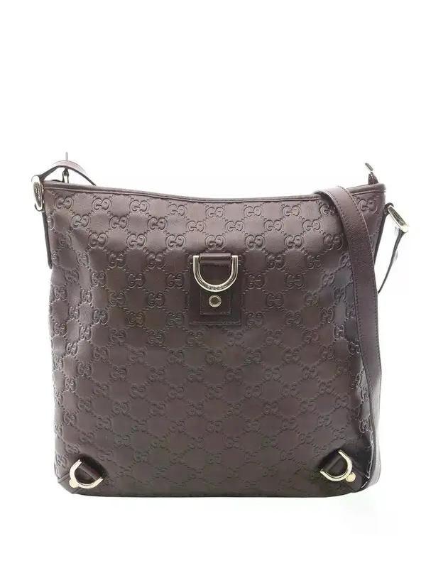 Gucci Ssima Crossbody Bag - Brown