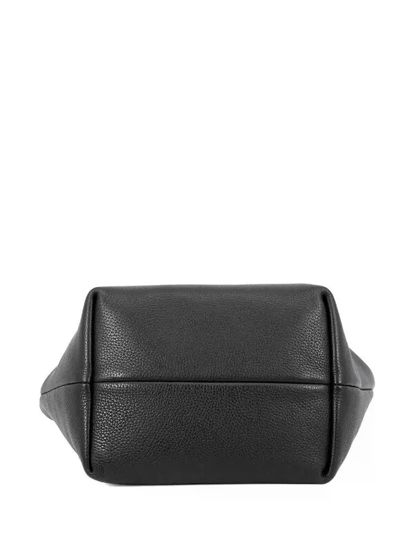 Gucci Grained Calfskin Reversible Tote Bag - Black