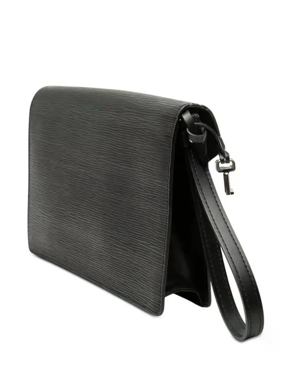 LOUIS VUITTON Epi Pochette Sellier Dragonne Clutch Bag