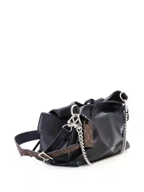 LOUIS VUITTON Carryall Cargo Hobo Monogram Canvas Pm Shoulder Bag