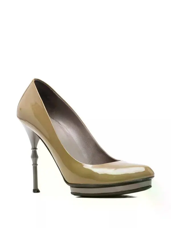 Gucci Bamboo-effect Platform Pumps