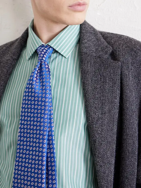 Charvet 8.5cm Silk-jacquard Tie