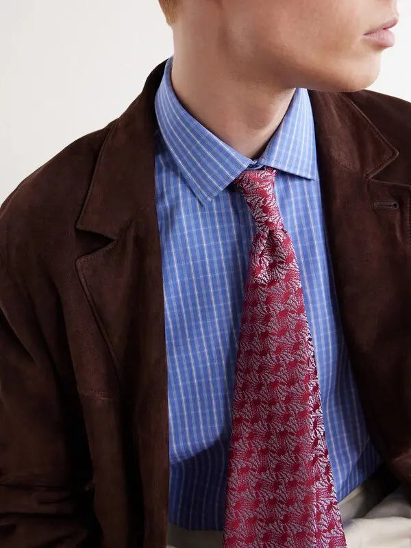 Charvet 8.5cm Silk-jacquard Tie