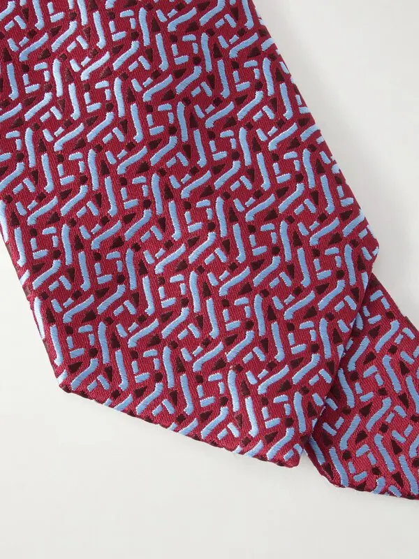 Charvet 8.5cm Silk-jacquard Tie