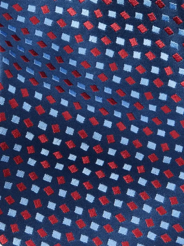 Charvet 8.5cm Silk-jacquard Neck Tie - Blue