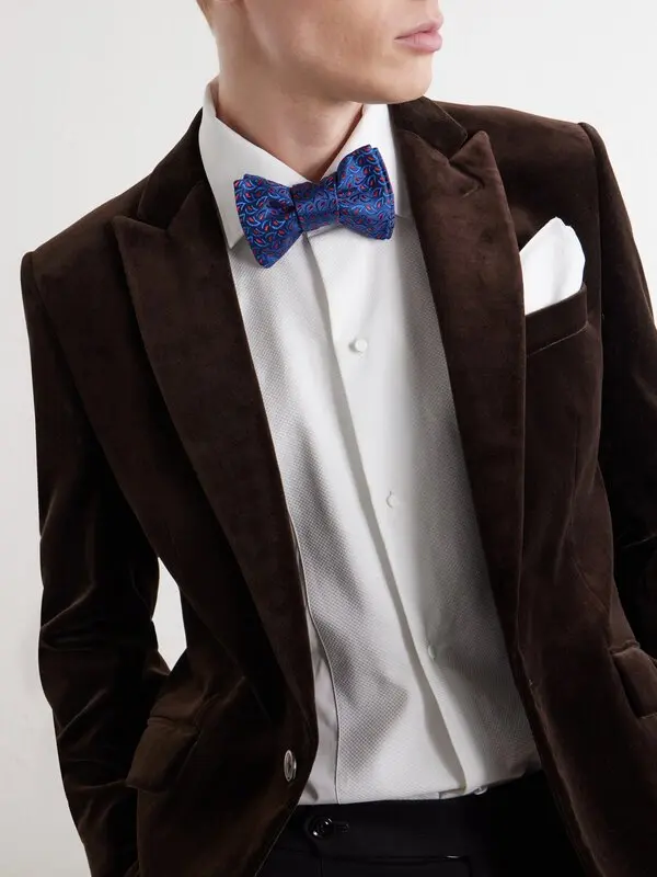 Charvet Silk Jacquard Bow Tie