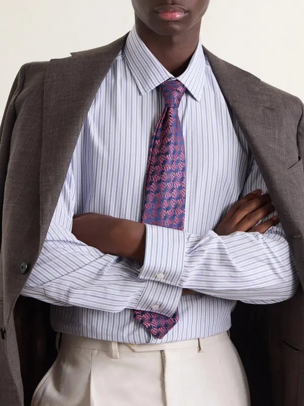 Charvet 8.5cm Silk-jacquard Tie
