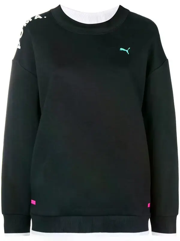 PUMA Chase Crew Mesh-panel Sweatshirt