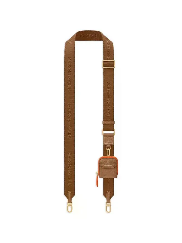 MAISON DE SABRE Utility Bag Strap With Charm