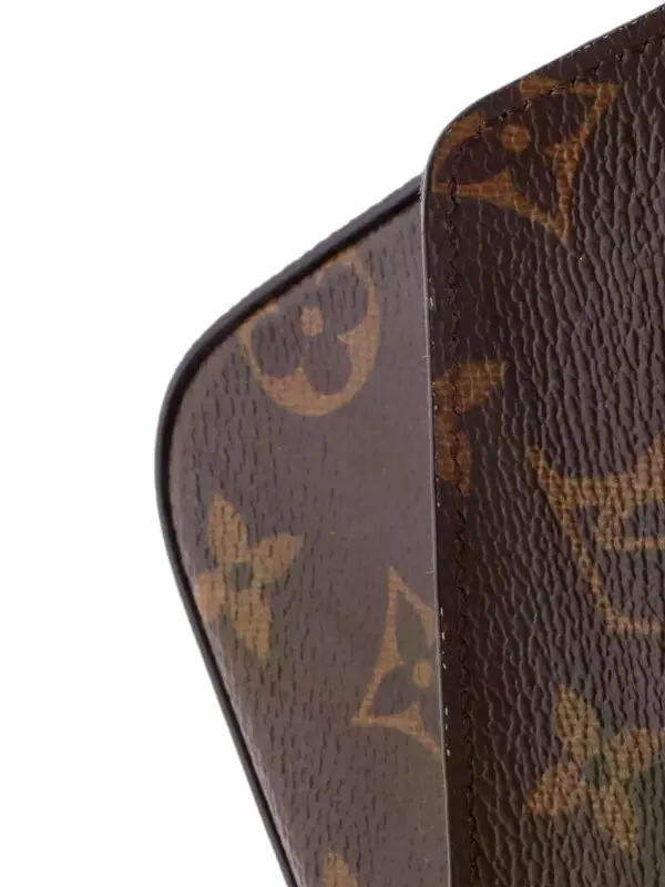 LOUIS VUITTON Felicie Strap & Go Monogram Canvas Crossbody Bag - Brown