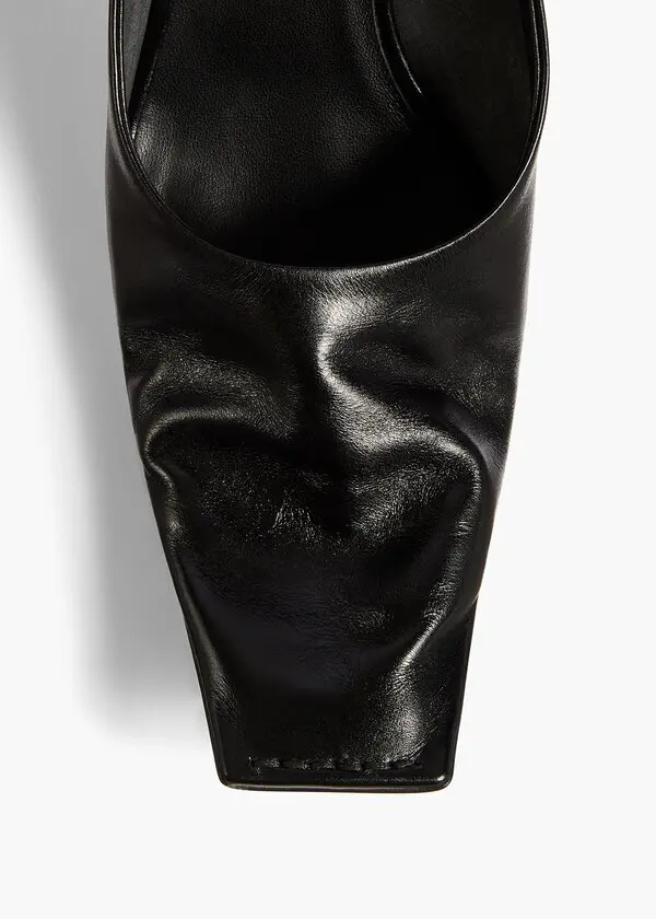 Khaite Marlene Pump In Glazed Leather