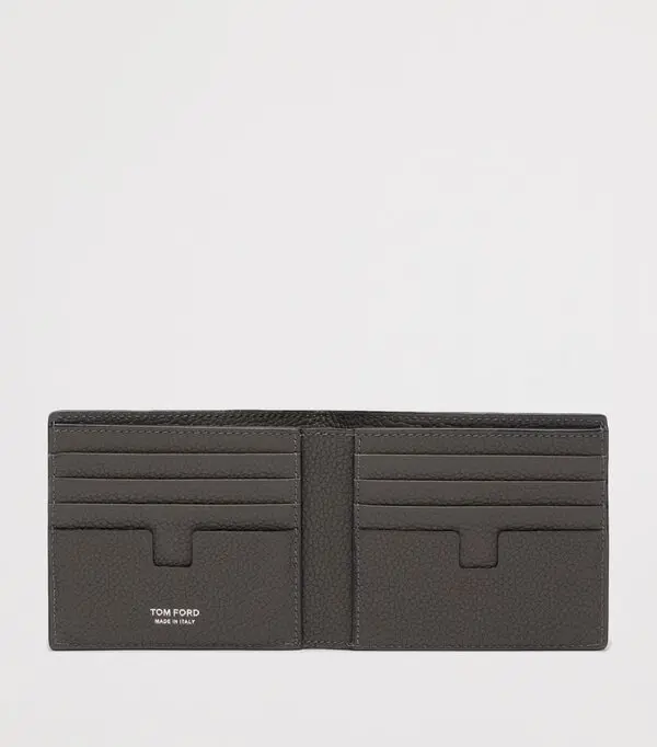 TOM FORD Grained Leather Bifold Wallet