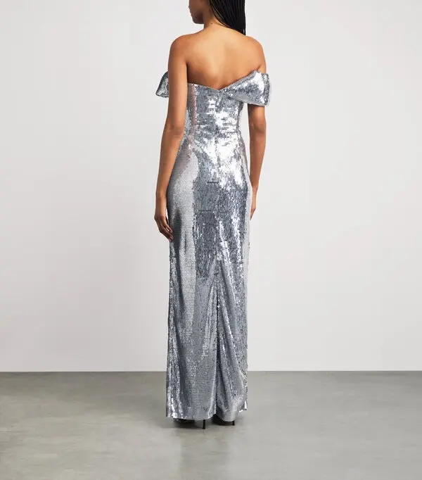 Rachel Gilbert One-shoulder Tamzin Gown