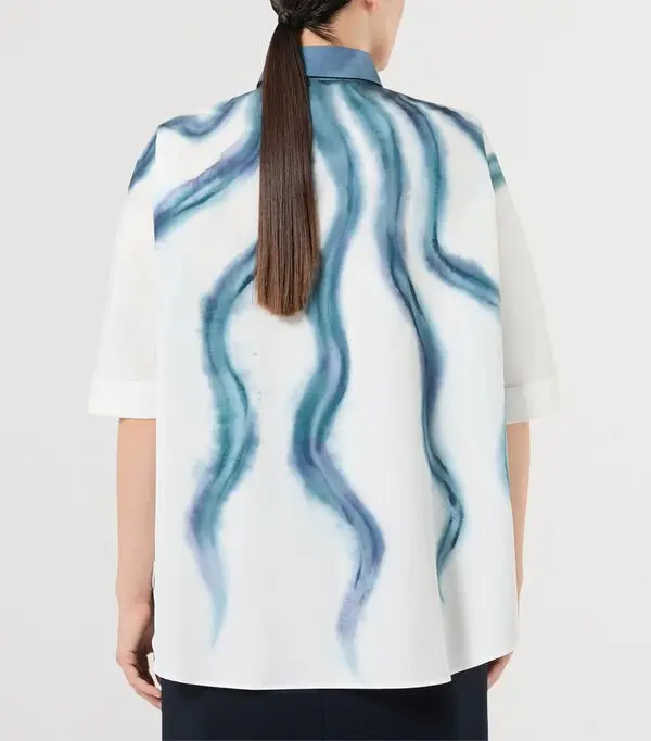 Marina Rinaldi Printed Cotton Shirt