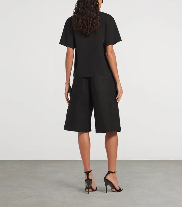 Balenciaga Distressed Cotton Sunset T-shirt
