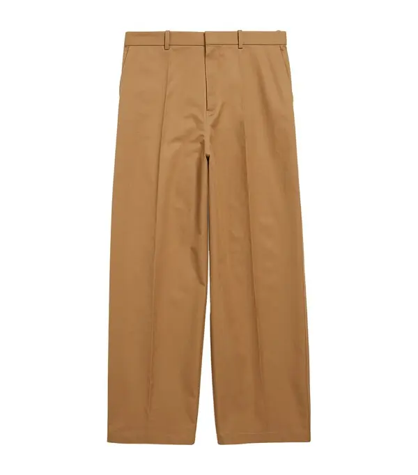 Balenciaga Large-fit Chinos - Brown