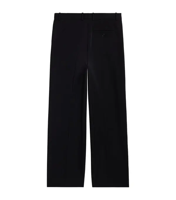 Balenciaga Wool Large-fit Trousers