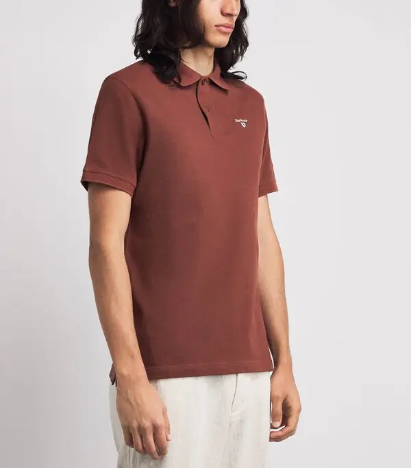 Barbour Cotton Piqué Polo Shirt