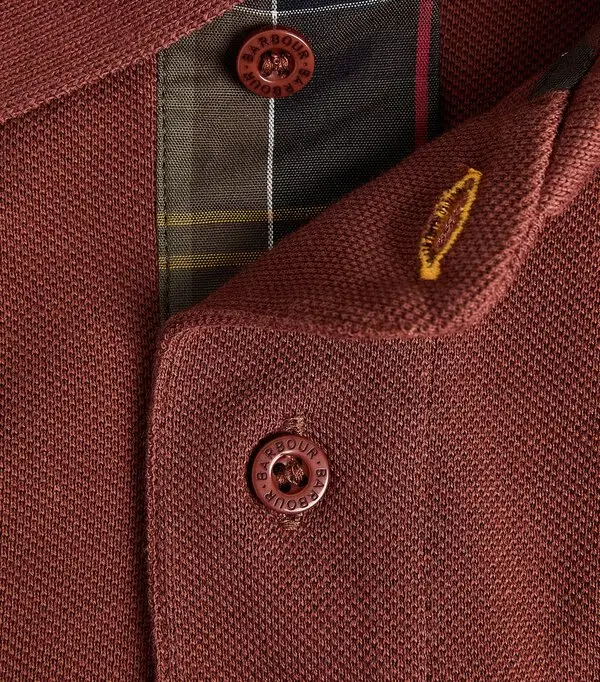 Barbour Cotton Piqué Polo Shirt