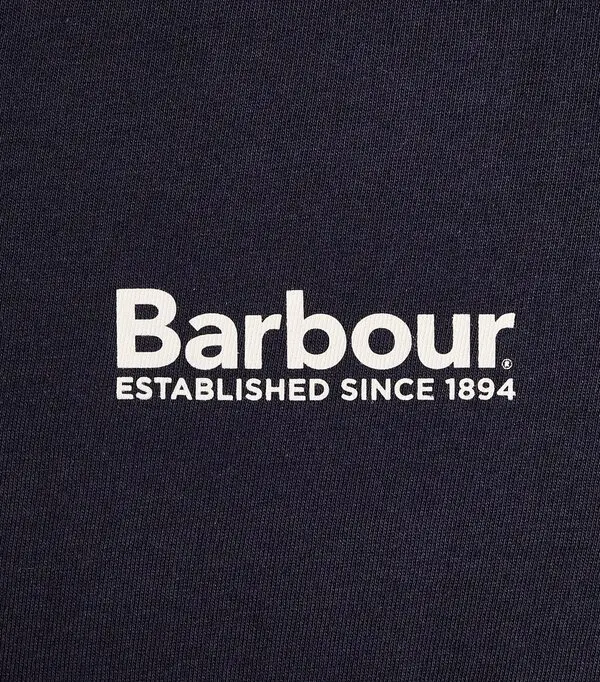 Barbour Cotton Logo T-shirt - Navy