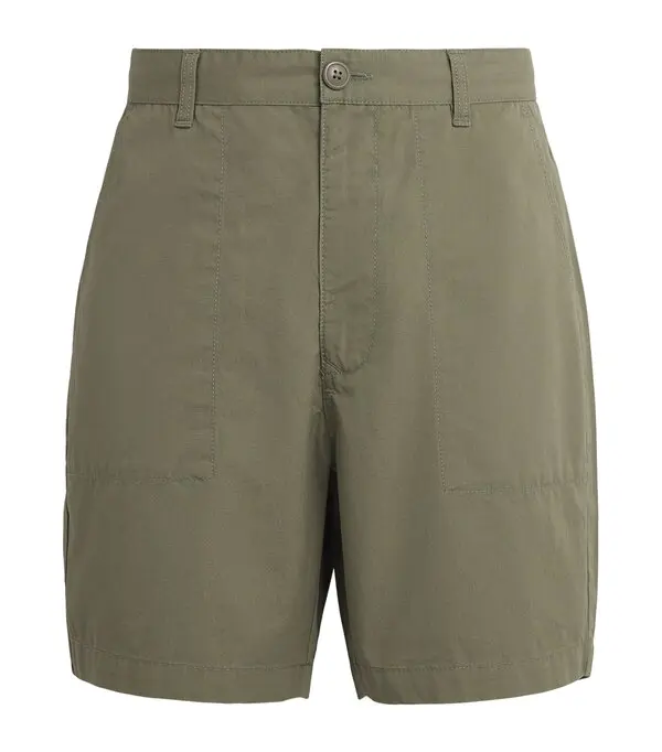 Barbour Twill Sherburn Shorts - Green