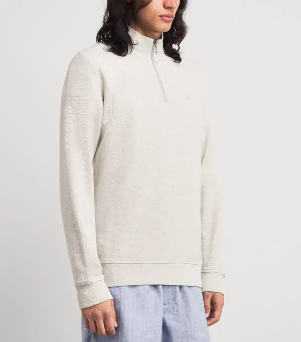 Barbour Cotton Quarter-zip Sweatshirt