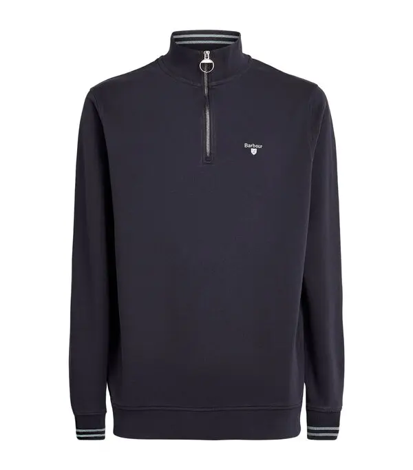 Barbour Quarter-zip Rosford Sweatshirt - Navy