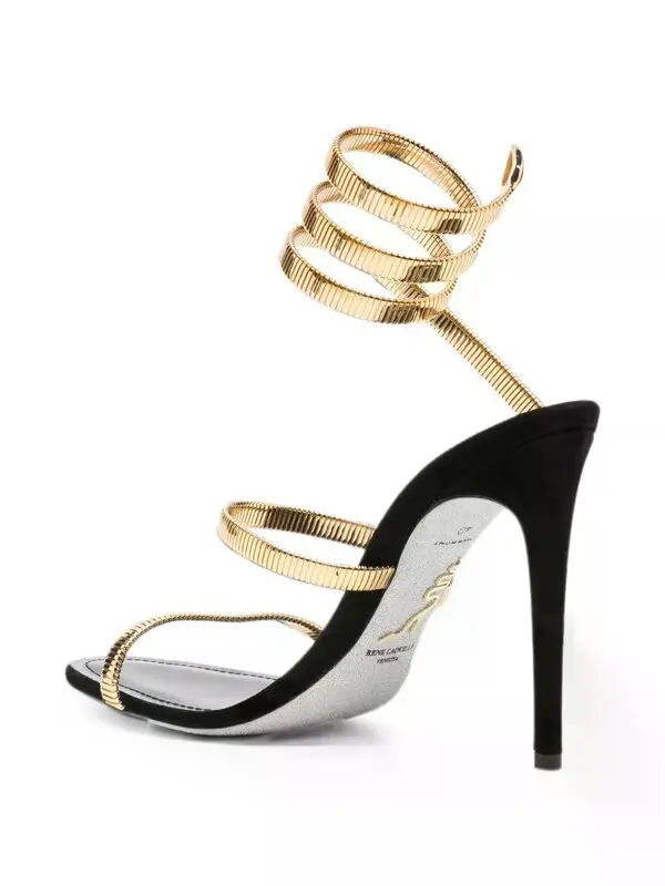Rene Caovilla Juniper Wrap-around Heeled Sandals