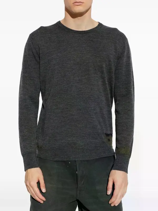 MAISON MARGIELA Distressed Wool Long-sleeve T-shirt