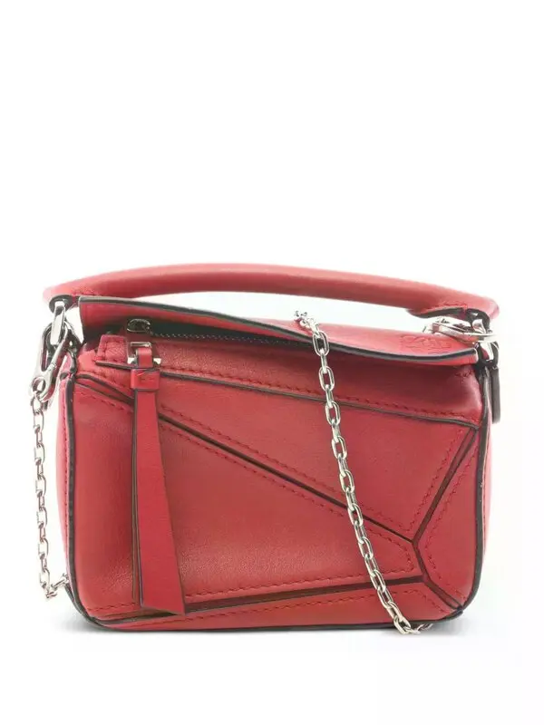 Loewe 2000s Puzzle Nano Tote Bag - Red