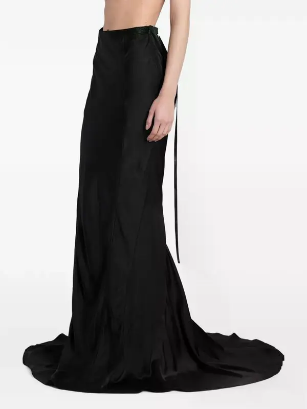 B1ARCHIVE Satin Lace-up Skirt