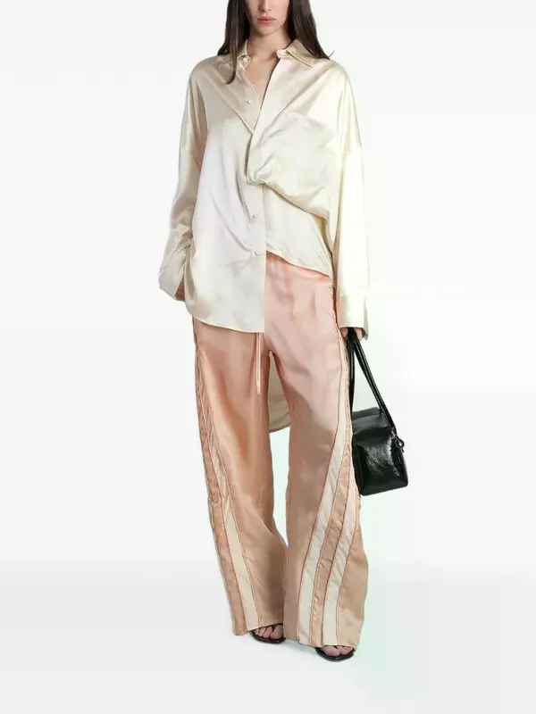 B1ARCHIVE Open-back Satin Shirt