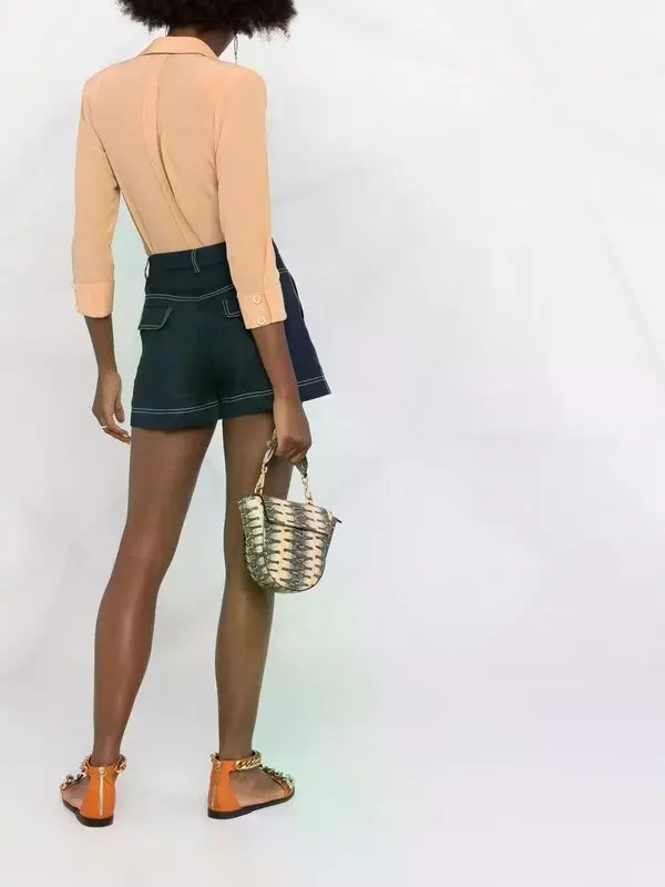 Elisabetta Franchi Bodysuit With Decorative Buttons