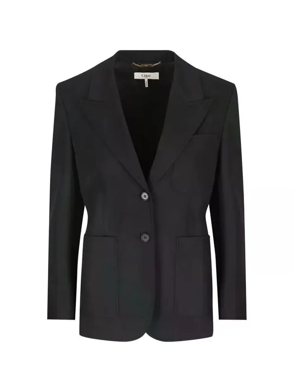 Chloé Single-breasted Wool Blazer