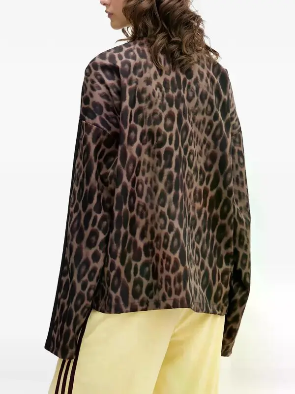 Adidas Leopard Print Jacket