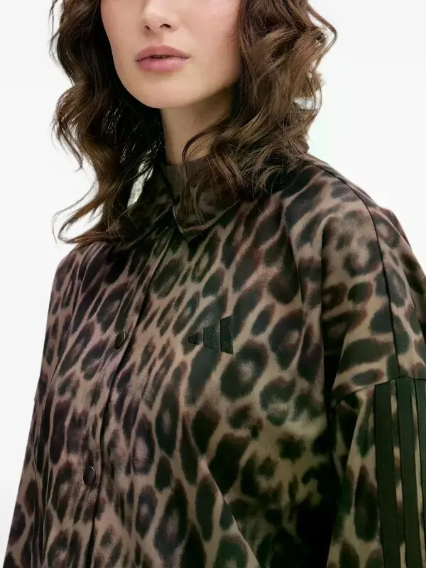 Adidas Leopard Print Jacket